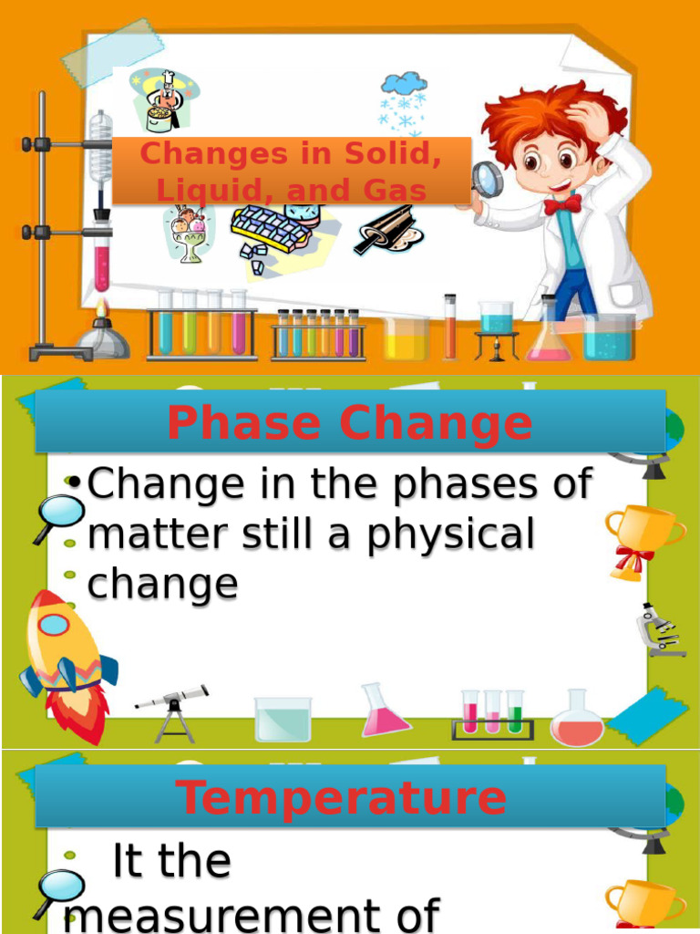 Phase Change Week 2 Science | PDF