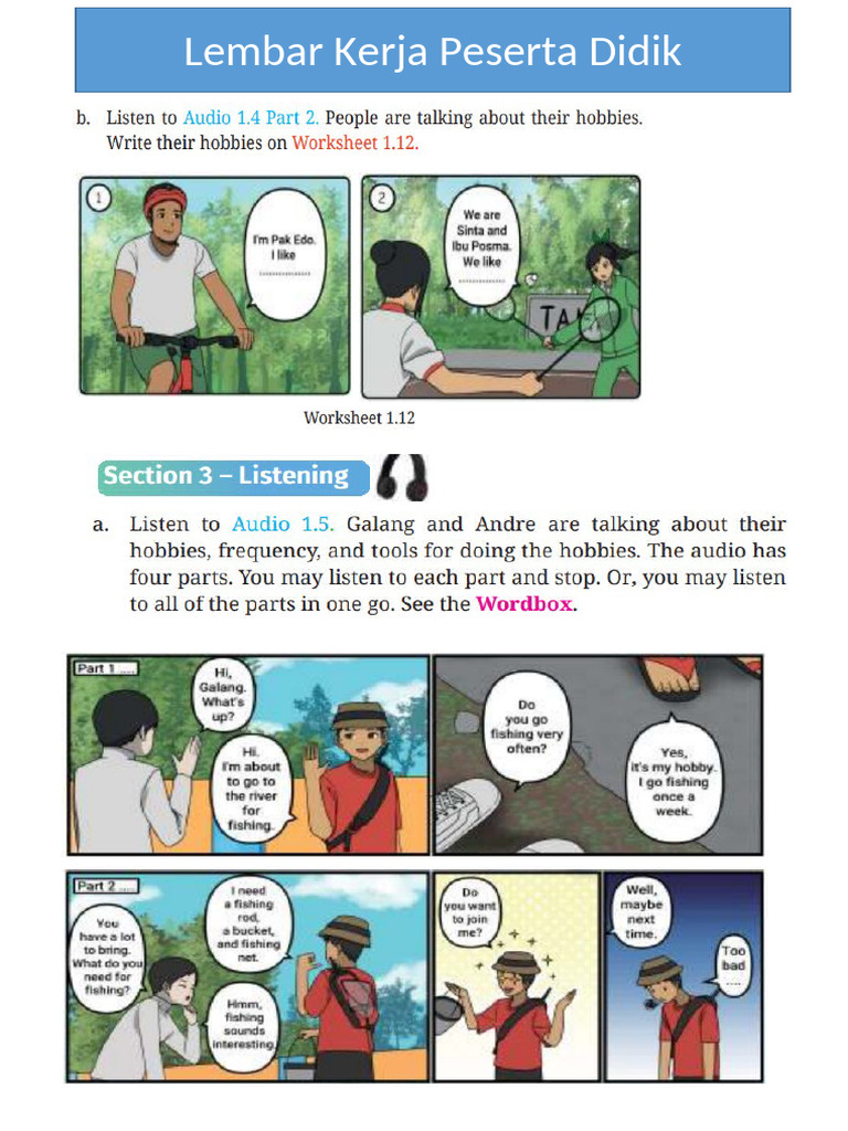 Lkpd Chpter 1 Unit 2 P-4 | PDF