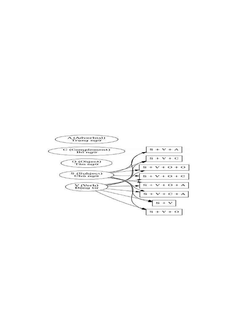 Basic Sentence Structures Full | PDF