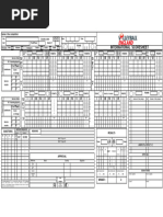 Volleyball Score Sheet Form | PDF