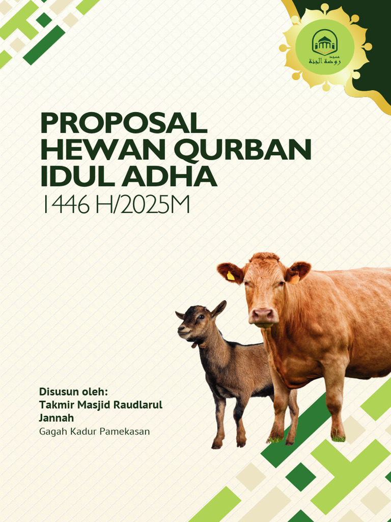 Proposal Qurban Idul Adha 2025 Pamekasan | PDF