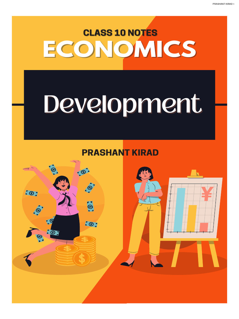 Class 10 Economics Development Notes | PDF | Loans | Credit