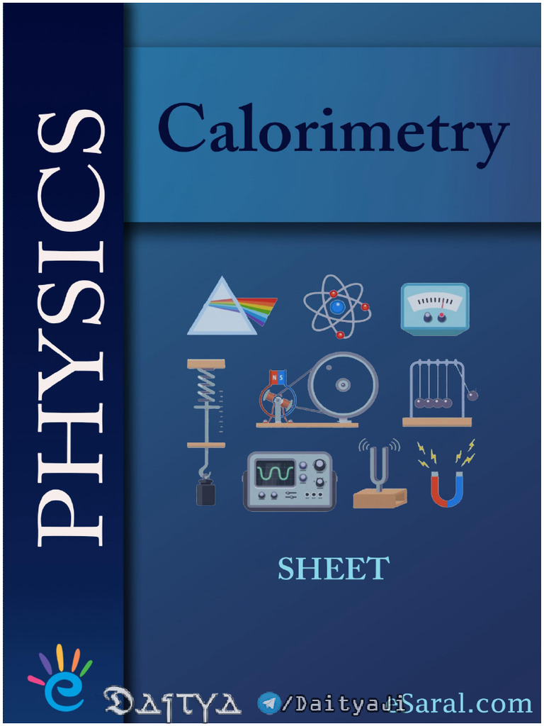 Practice Sheet Calorimetry V2.2 | PDF