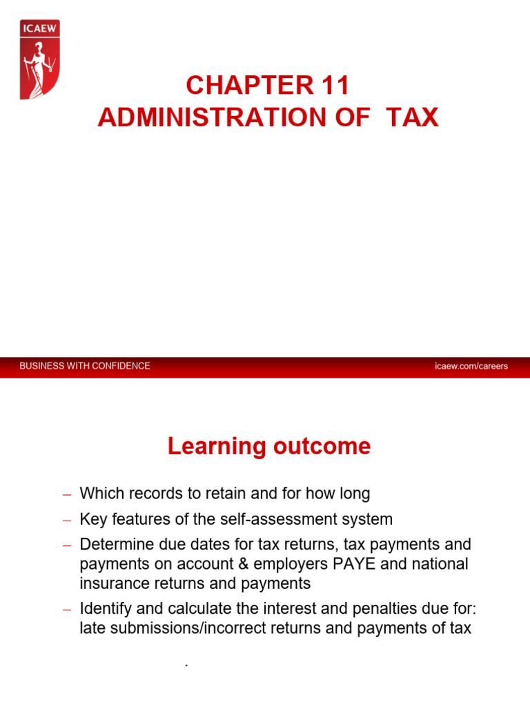 PoT - Chapter 11. Adm of Tax | PDF | Taxes | Value Added Tax