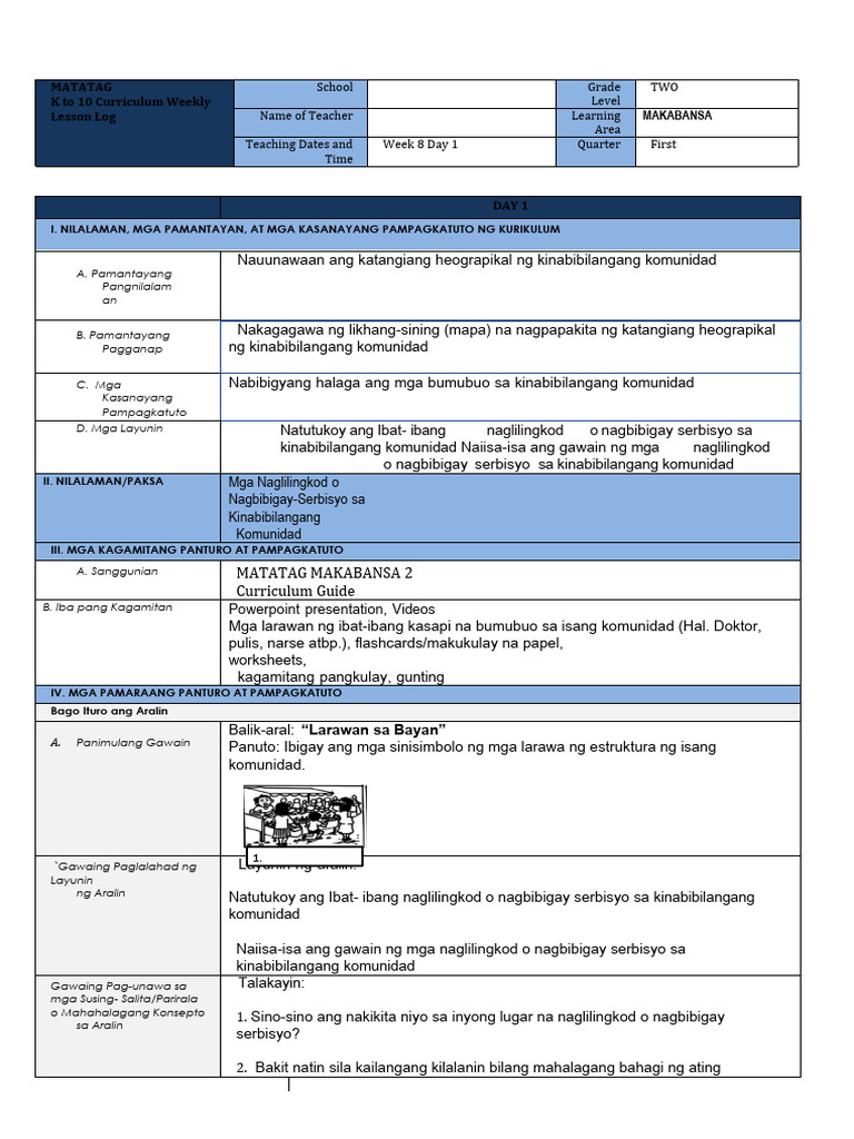 MAKABANSA Q1 W8 Day1 | PDF