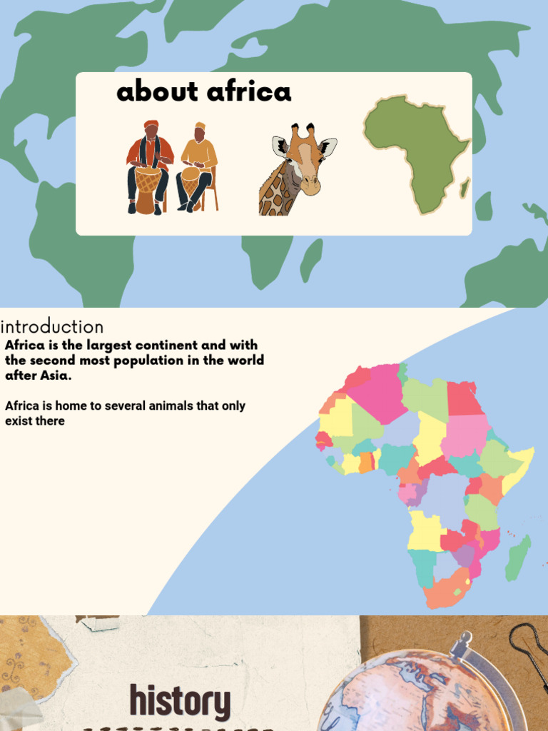 Overview of Africa: Geography, History, and Culture | PDF | Africa ...