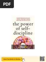 The Science of Self Discipline | PDF | Disciplines | Self-Management