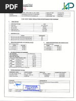 HT CABLES - Hipot Test Report For Transformer | PDF | Voltage ...