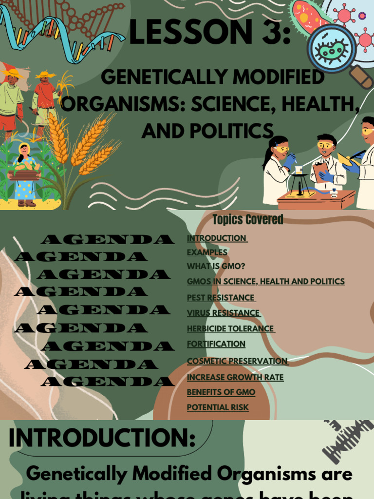 Understanding Genetically Modified Organisms | PDF | Genetically ...