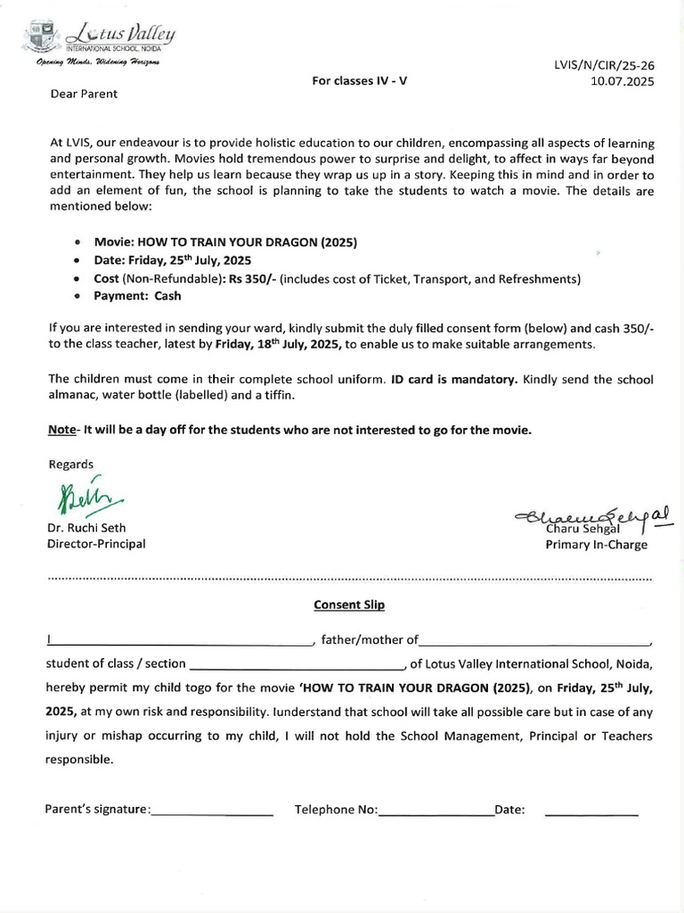 Movie, Classes IV & V | PDF