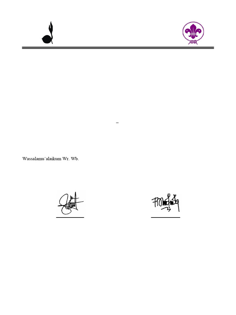Surat Izin Perjusa untuk Orang Tua | PDF