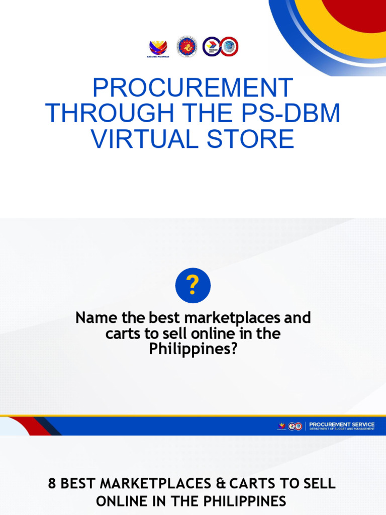 03 - Procurement Through The Virtual Store | PDF