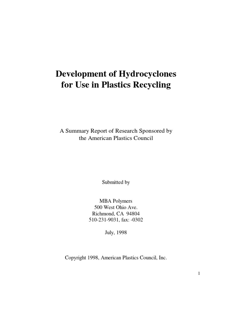 Cyclone Test Study | PDF | Chemical Engineering | Chemistry