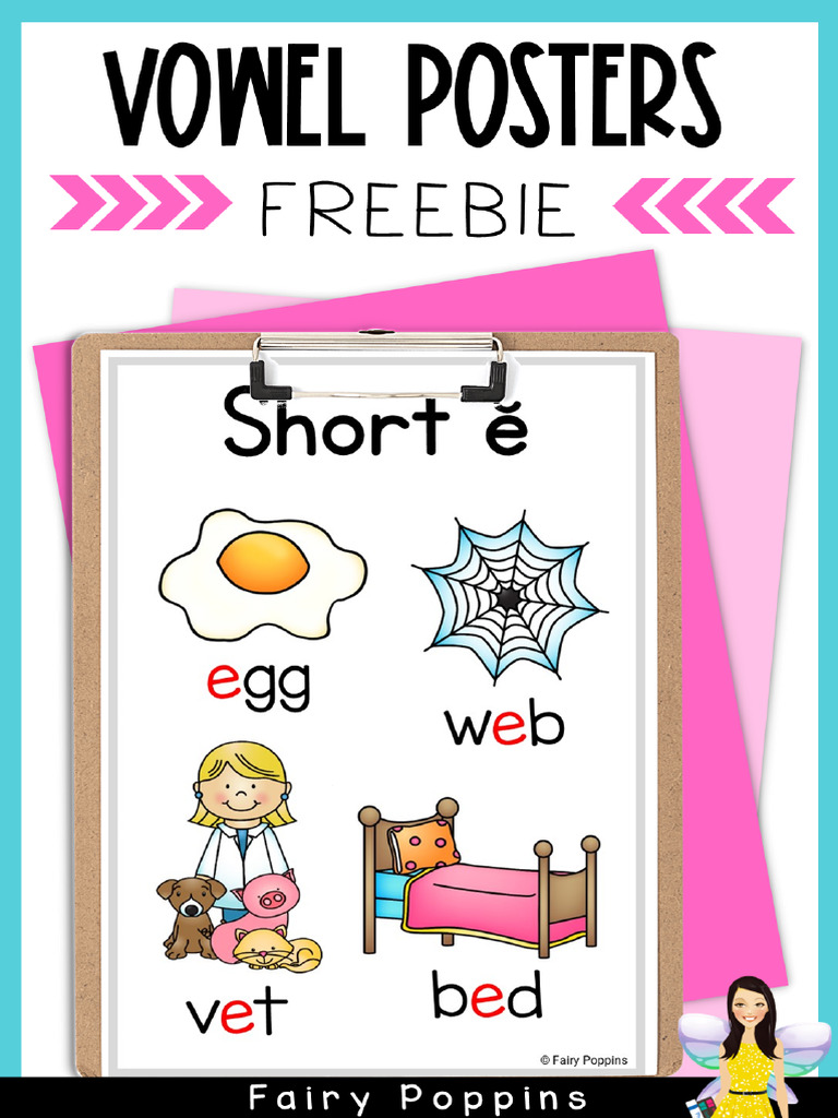 6 15 ShortLongVowelPostersCards 1 | PDF