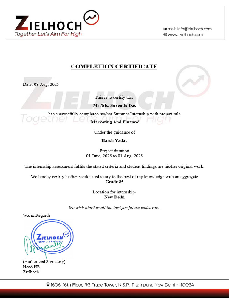 Suvendu Das_Lovely Professional University Online_Apr_Cert | PDF