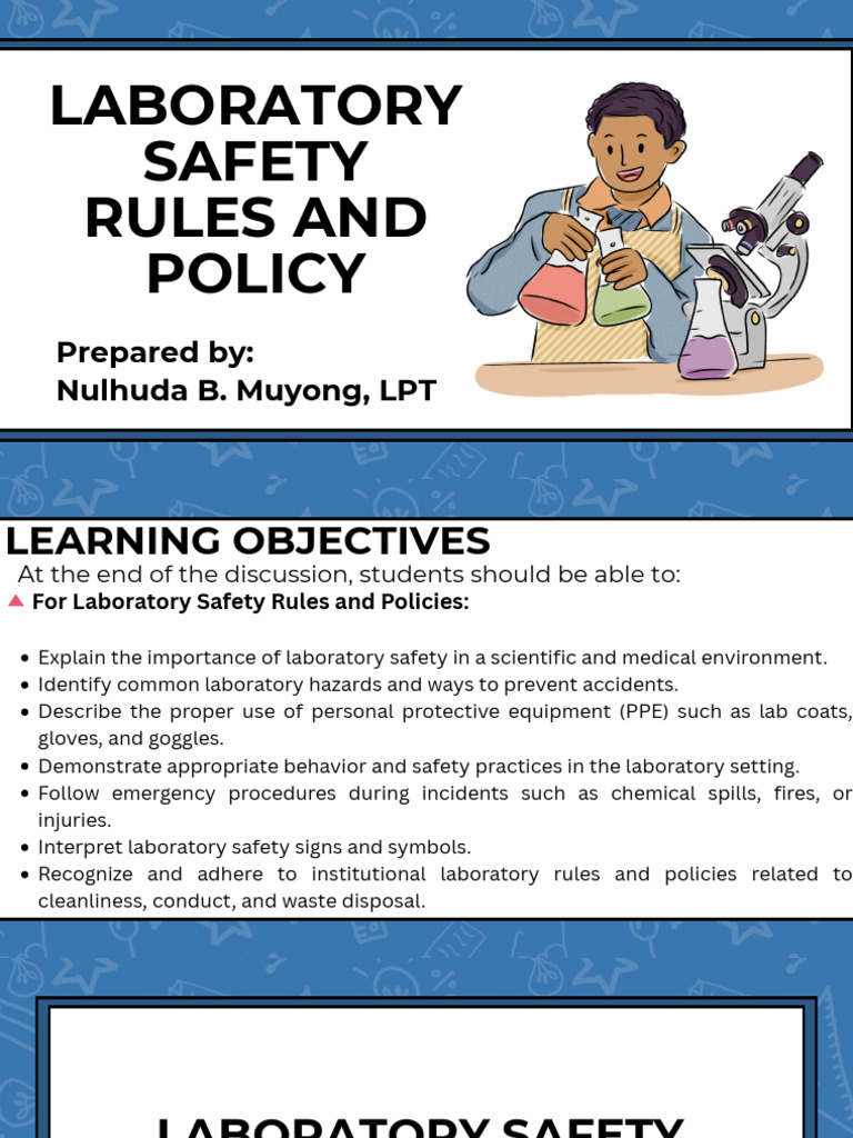 Laboratory Safety Rules and Apparatus | PDF | Laboratories | Hazards