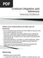 Federal Rules of Evidence Flowchart | PDF | Hearsay | Witness