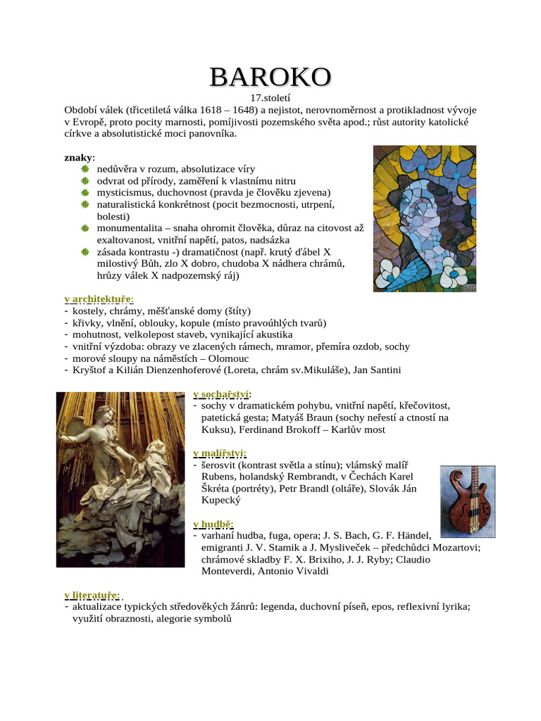 2007 11 11 Baroko Evropa | PDF