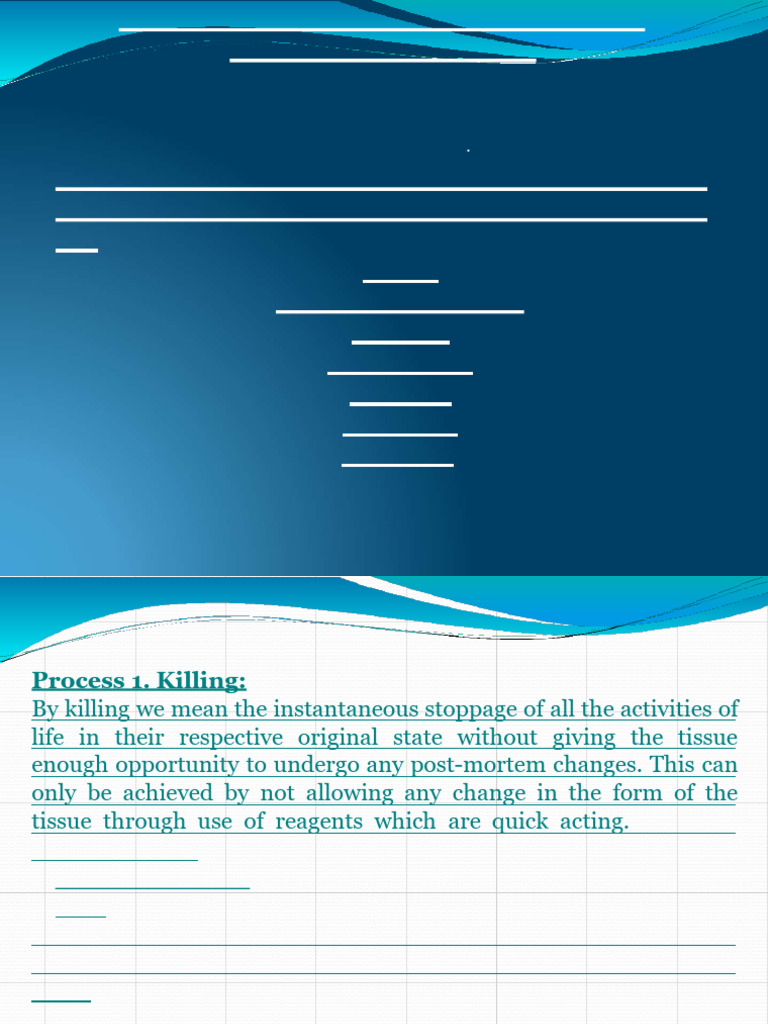 Mounting Procedure 2 | PDF | Staining | Fixation (Histology)