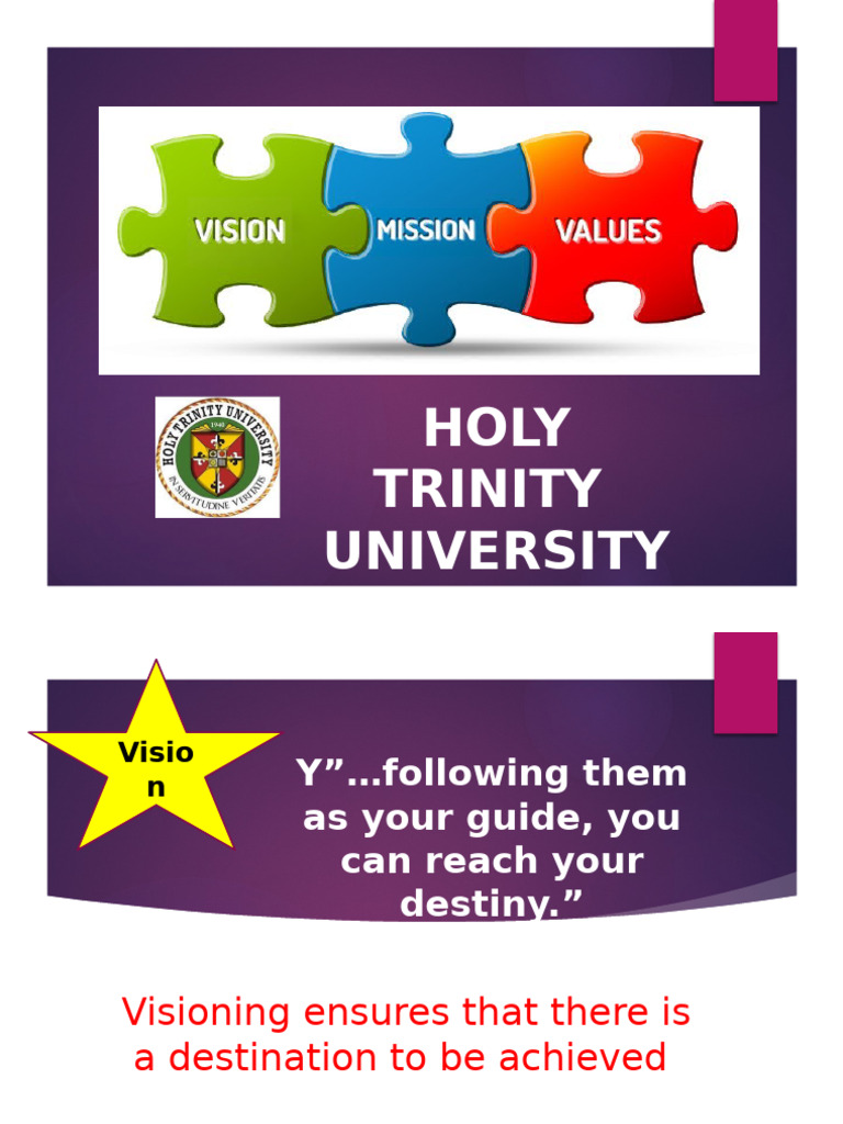 HTU Mission Vission 2025 | PDF | Theology | Religious Belief And Doctrine