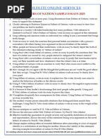 Fathers of Nations Essay Questions | PDF | Social Science