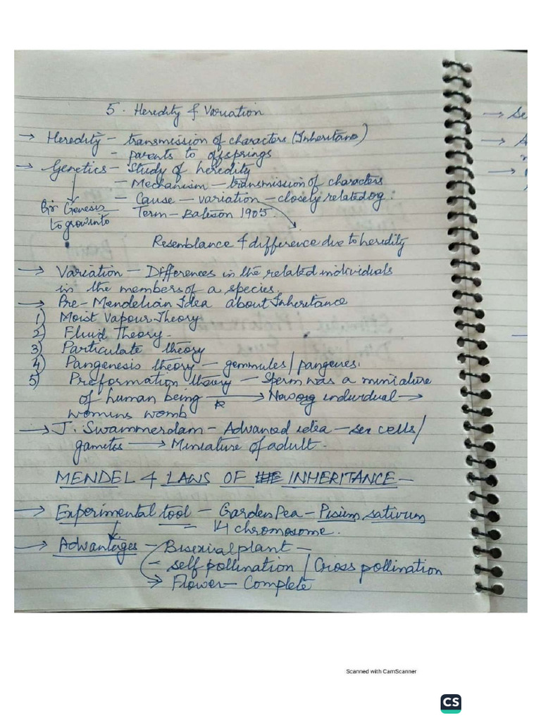 5 Inheritance & Variation | PDF