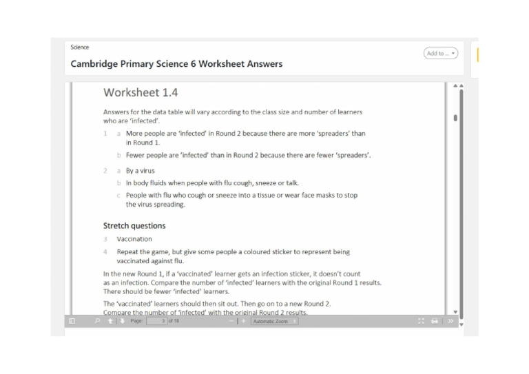 Science Sheet3 | PDF