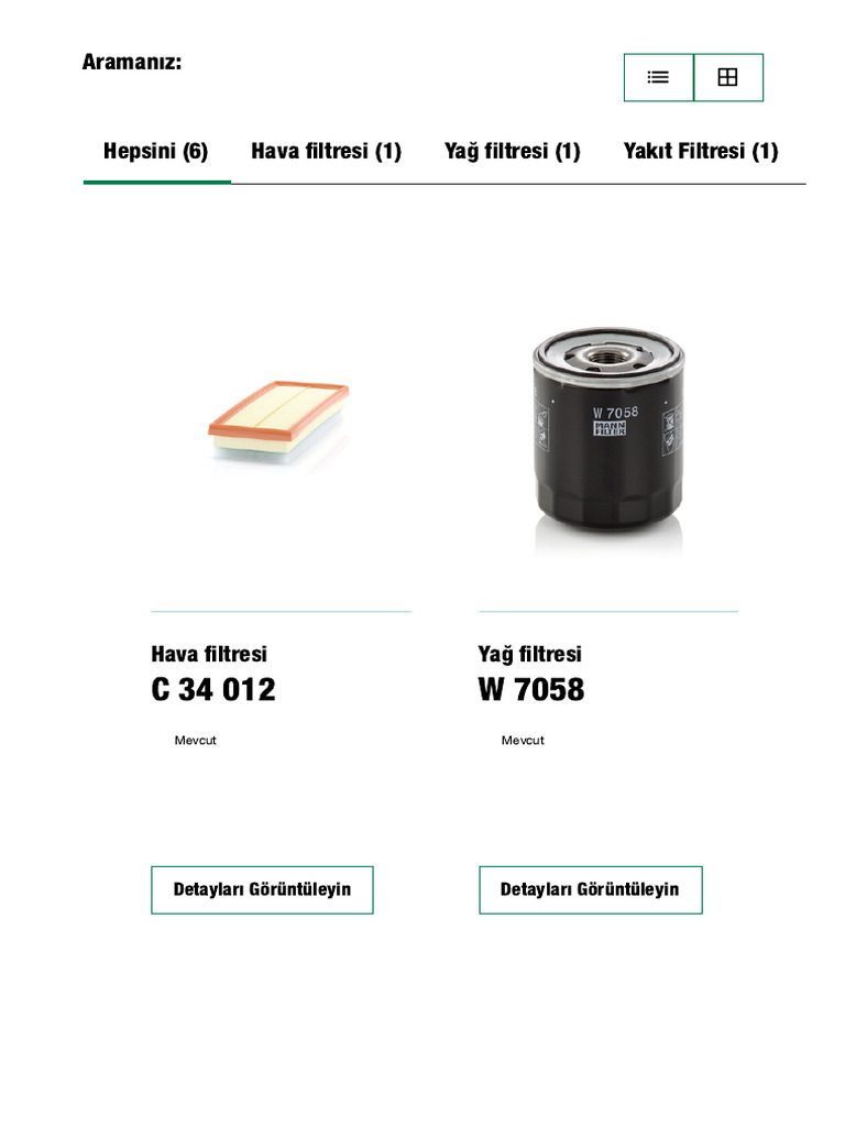 5008 Mann Filters | PDF