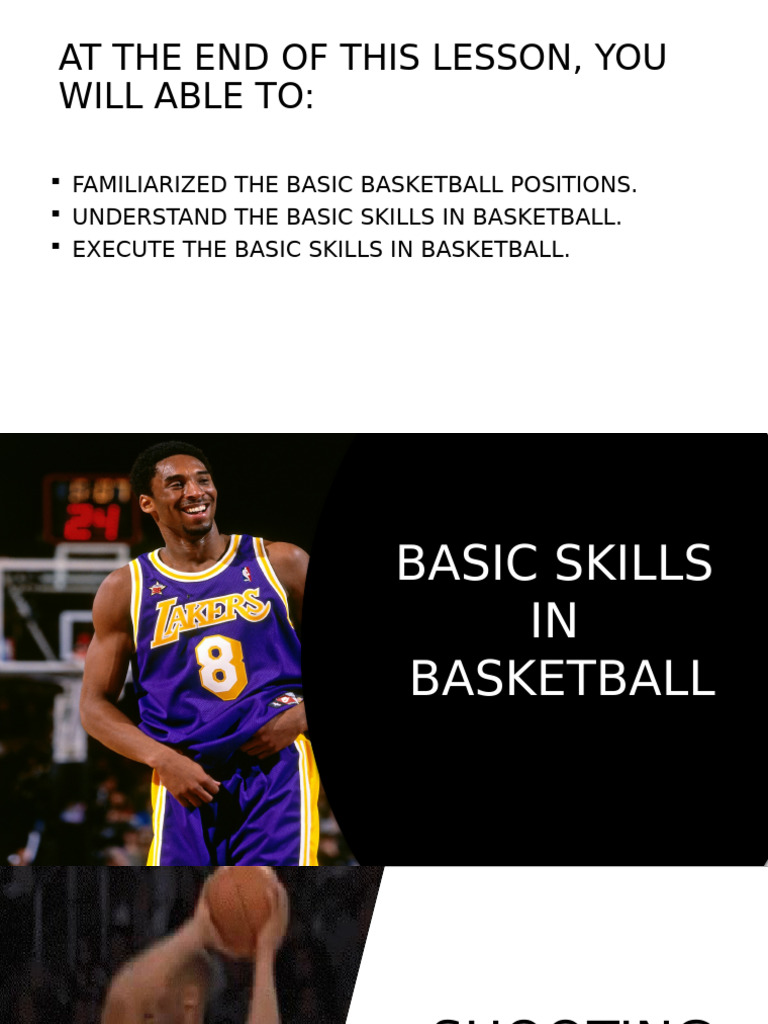 Lesson 2 Position and Basic Skills in Basketball | PDF | Basketball ...