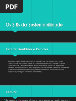 Os 7Rs Da Sustentabilidade | PDF | Reciclagem | Desperdício