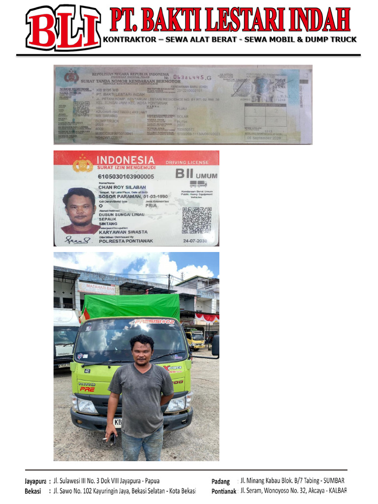 Berkas Sopir Laban | PDF