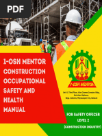Module For Osh | PDF | Occupational Safety And Health | Prevention