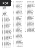 Tagalog Numbers 1-1000 in Words | PDF