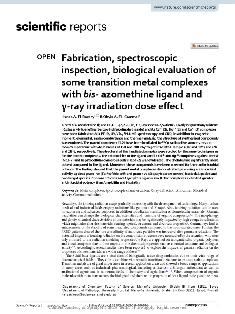Fabrication_spectroscopic_inspection_biological_ev | PDF | Radiation ...