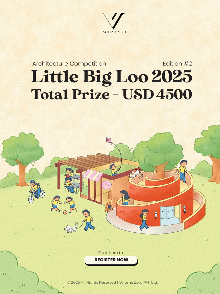 Little Big Loo 2025 Architecture Competition | PDF | Public Toilet ...