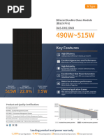 Adani Solar Brochure With Datasheets | PDF | Electrical Components ...