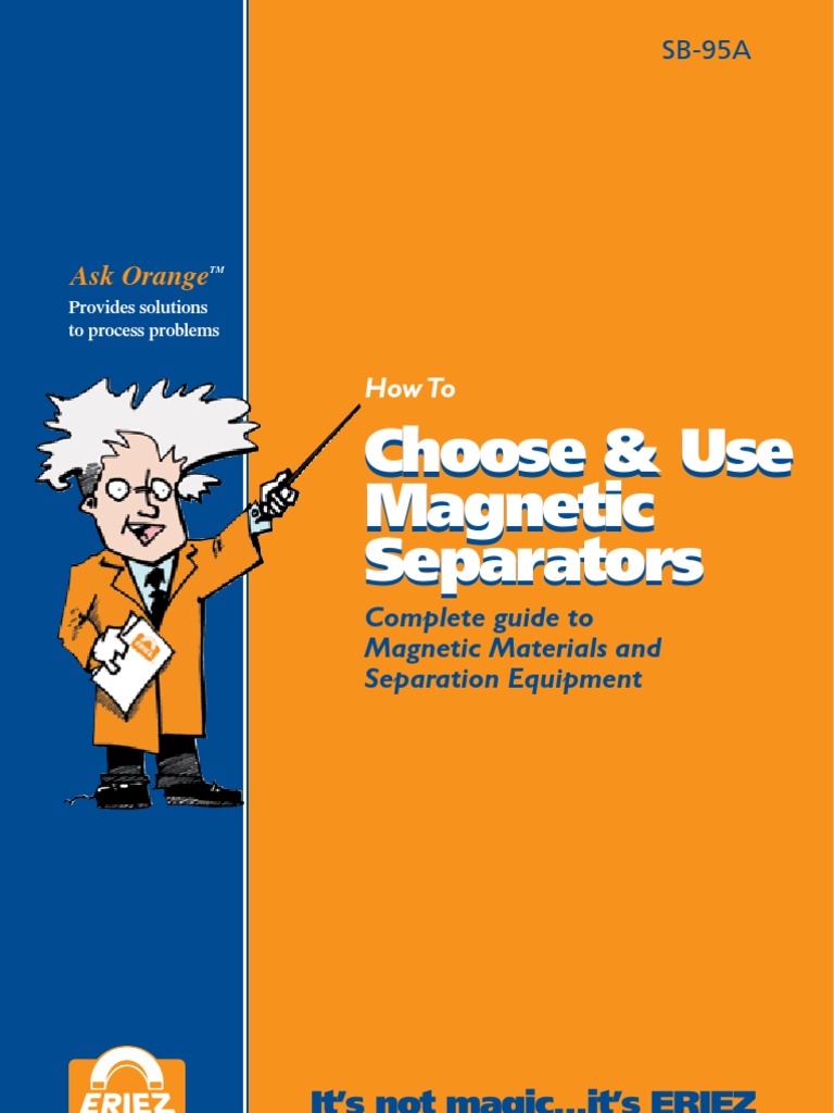 Eriez Magnetic Separators Brochure | PDF | Magnet | Metals