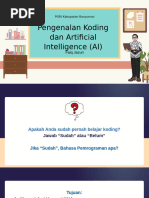 Presentasi Pembelajaran Koding Dan Ka 2025 | PDF