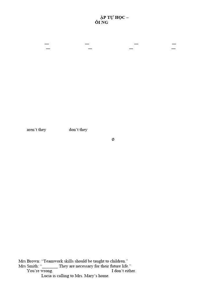 BT Tu Hoc k12 - Ngay 25.4 | PDF | Laughter