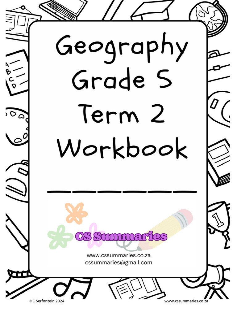 Geography Grade 5 Term 2 Workbook | PDF | Environmental Science ...
