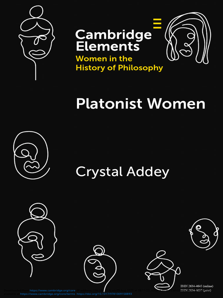 Platonist Women in Philosophy History | PDF | Neoplatonism | Platonism