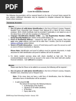 FICA Requirements | PDF | Identity Document | Trust Law