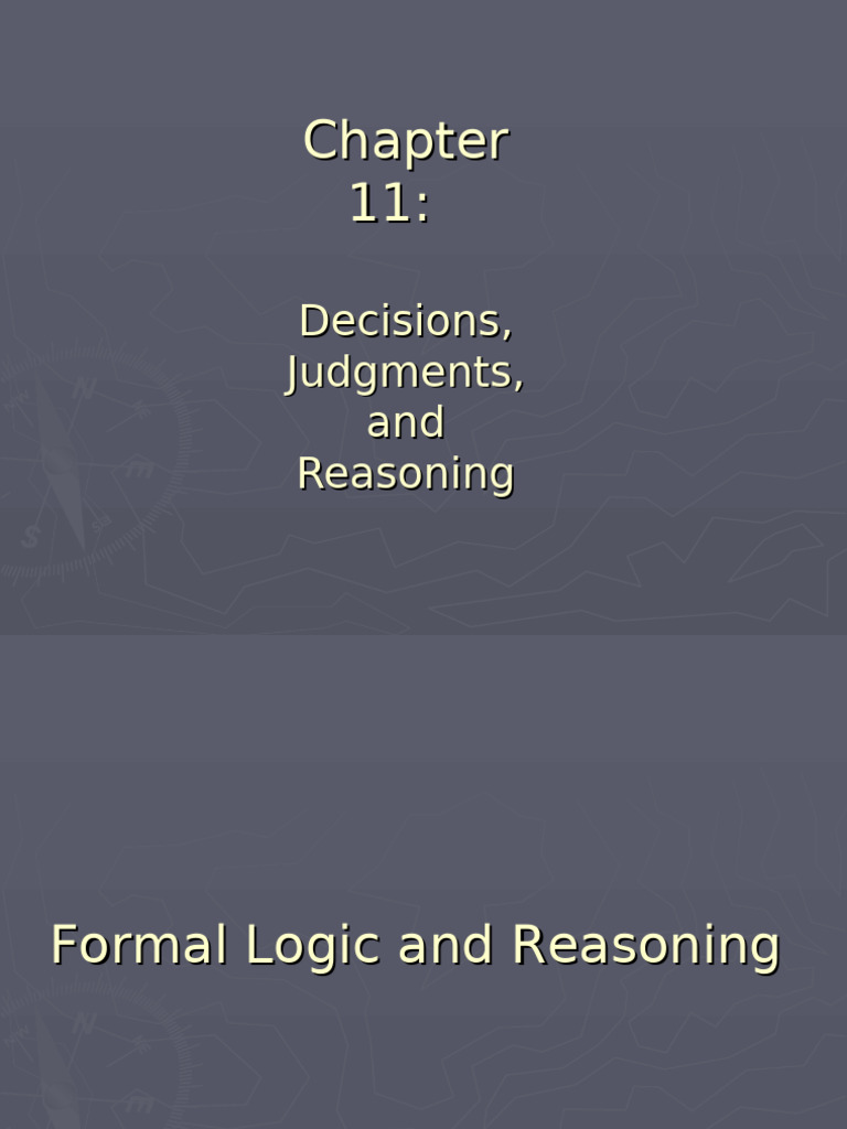 Ashcraft & Radvansky Chapter 11 | PDF | Representativeness Heuristic ...