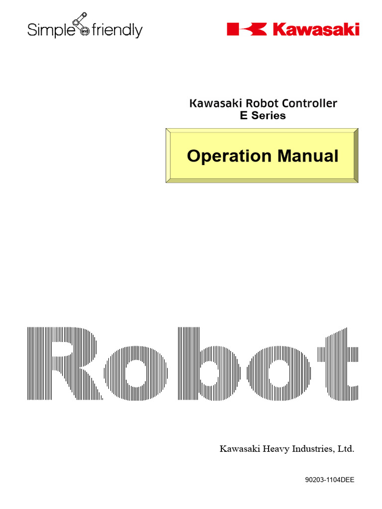 Robot Operation Training Manual | PDF | Subroutine | Switch