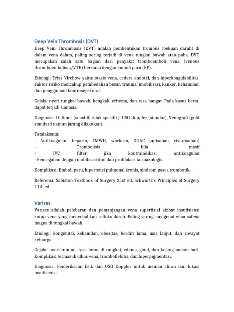 Panduan Lengkap Penyakit Vaskular | PDF