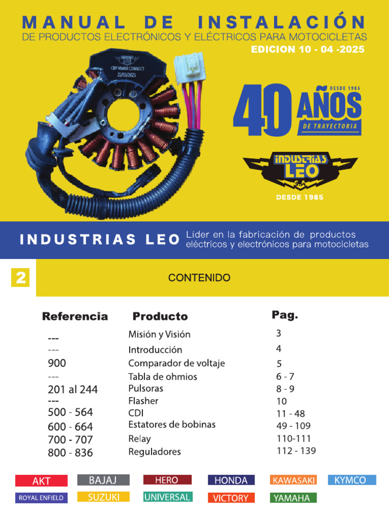 Manual de Instalacion Industrias Leo 2025 | PDF