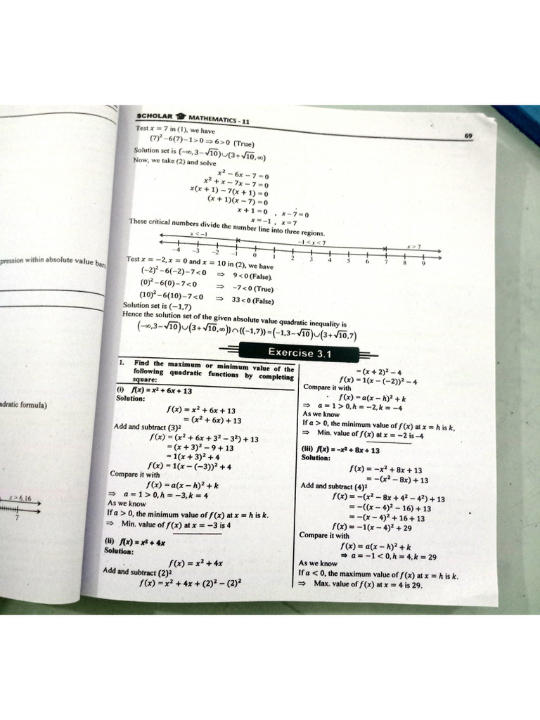 Maths Part 1 Chapter 3 | PDF