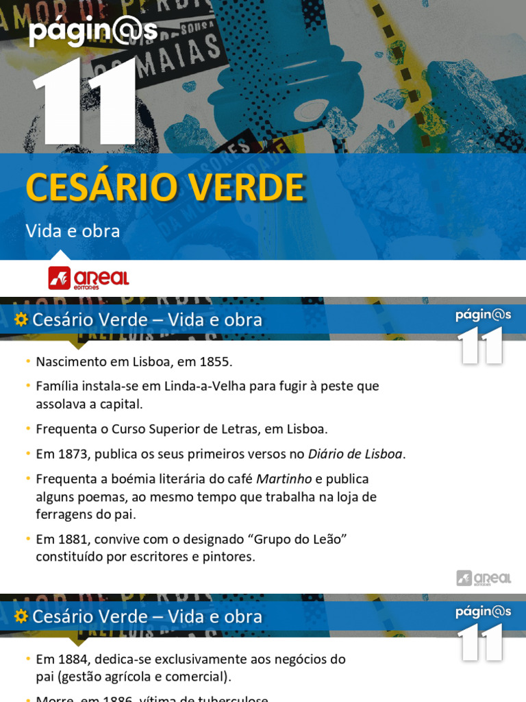 Biografia de Cesário Verde | PDF