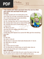 Pattern Labubu Clothes V.1 | PDF | Crochet | Clothing