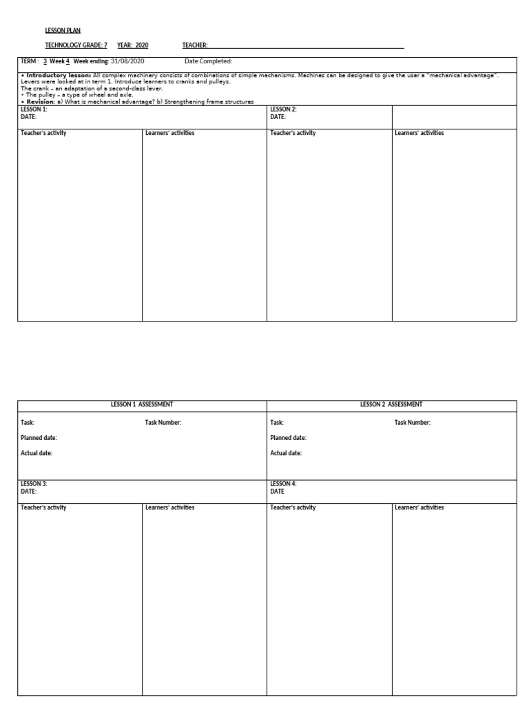 Term 3 Week 4 Grade 7 | PDF